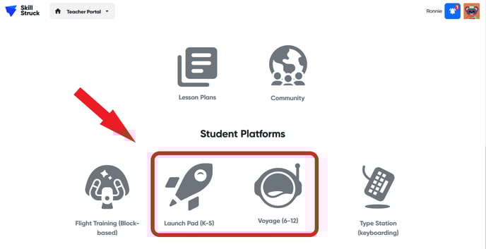 How to View a Section as a Teacher